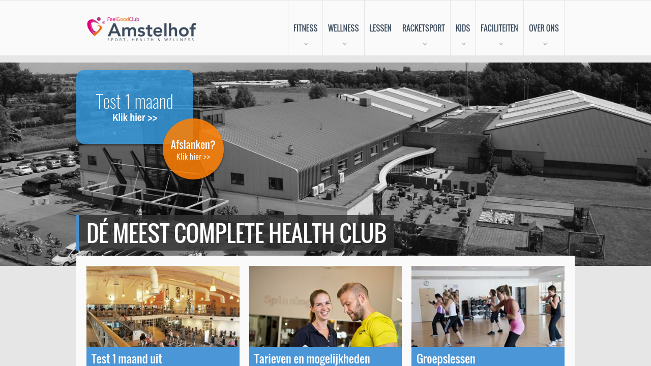 Amstelhof Health Club: klantervaringen & recensies
