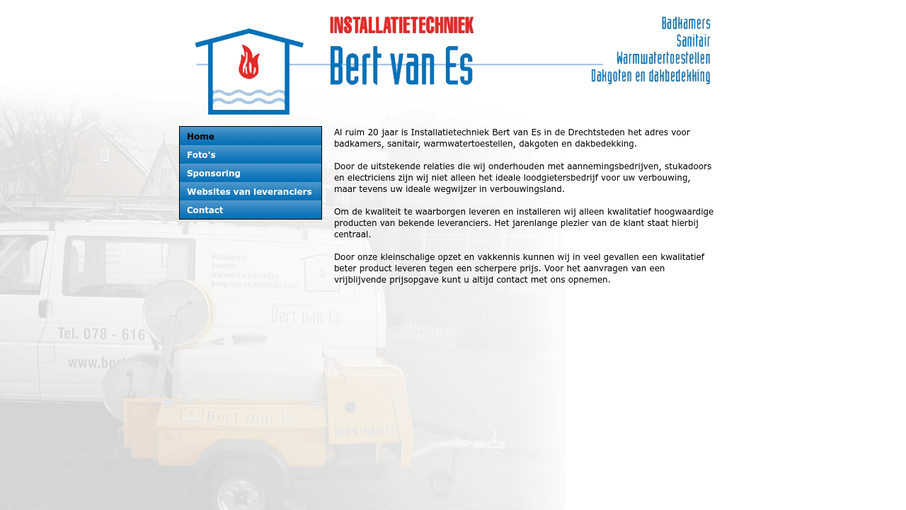 Es Installatietechniek Bert van: klantervaringen & recensies