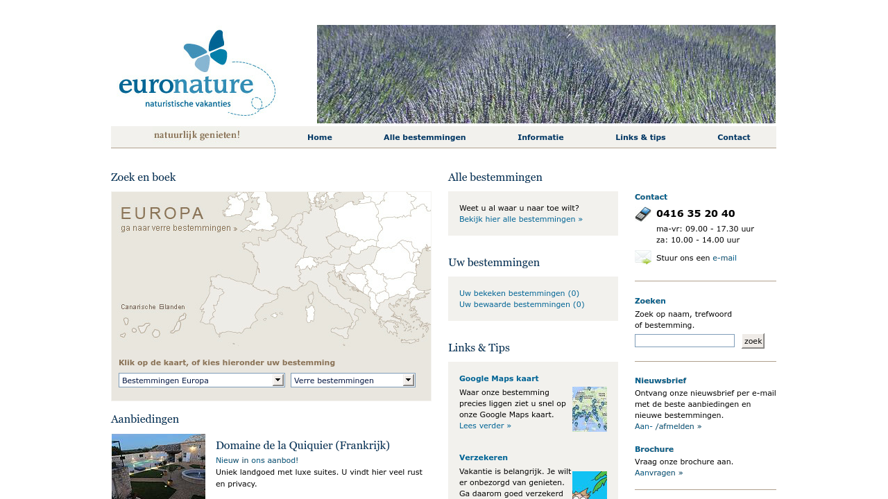 Euronature: klantervaringen & recensies