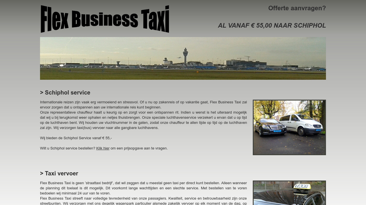 Flex Business Taxi: klantervaringen & recensies