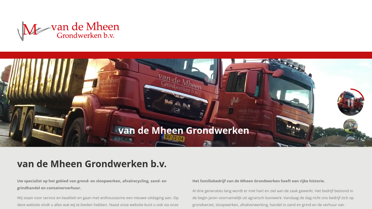 Mheen Grondwerken BV vd: klantervaringen & recensies