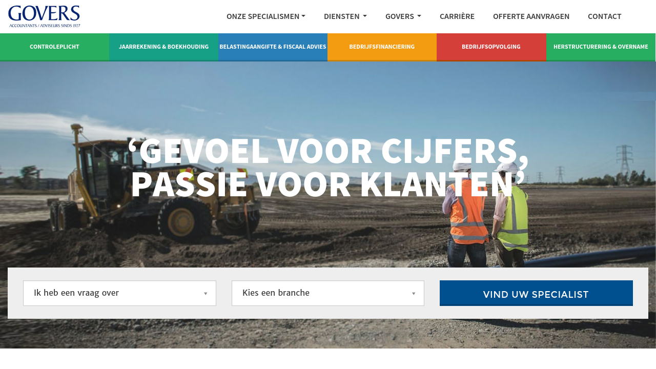 Govers Accountants /Adviseurs: klantervaringen & recensies