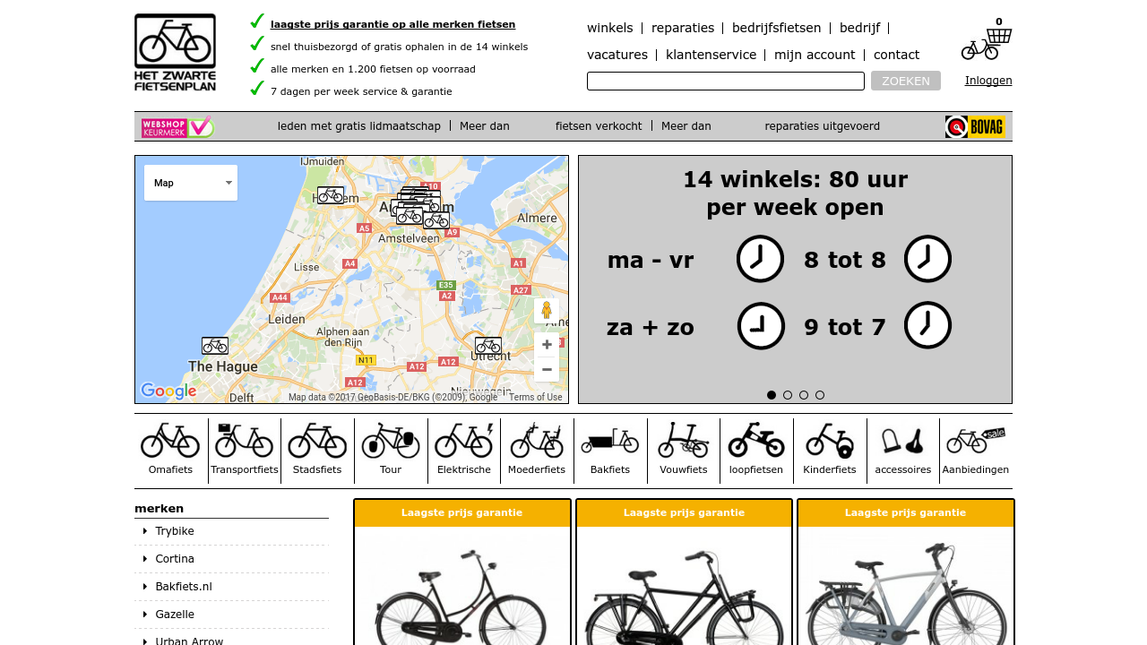 Zwarte Fietsenplan Kantoor Het: klantervaringen & recensies