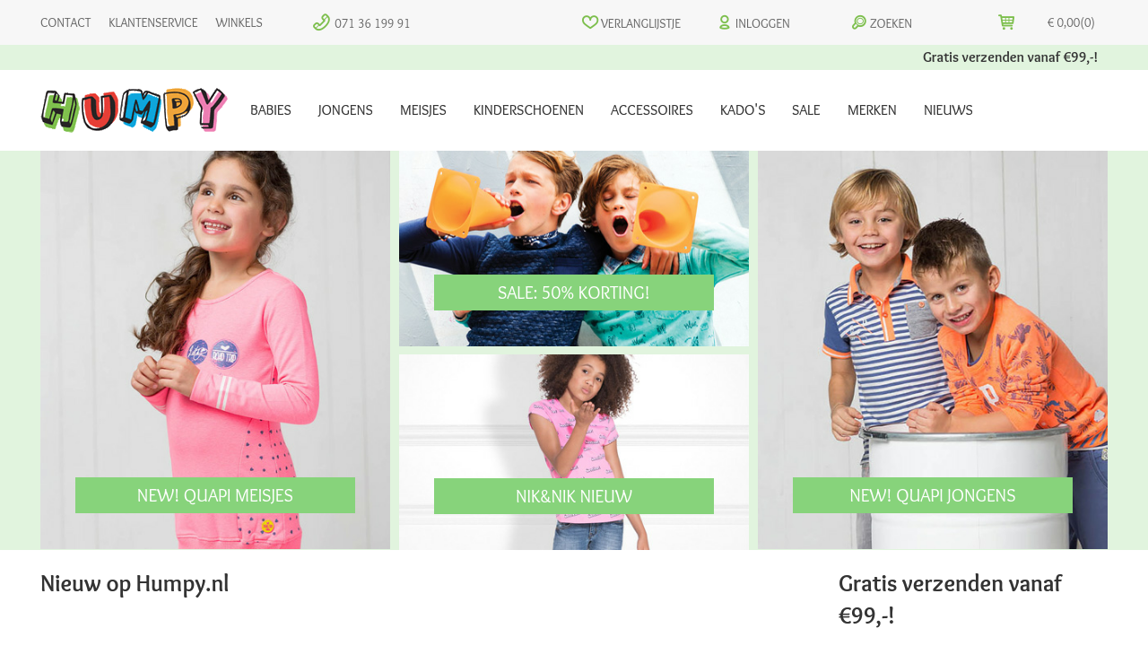 Humpy Kids & Teens Kinderkleding: klantervaringen & recensies