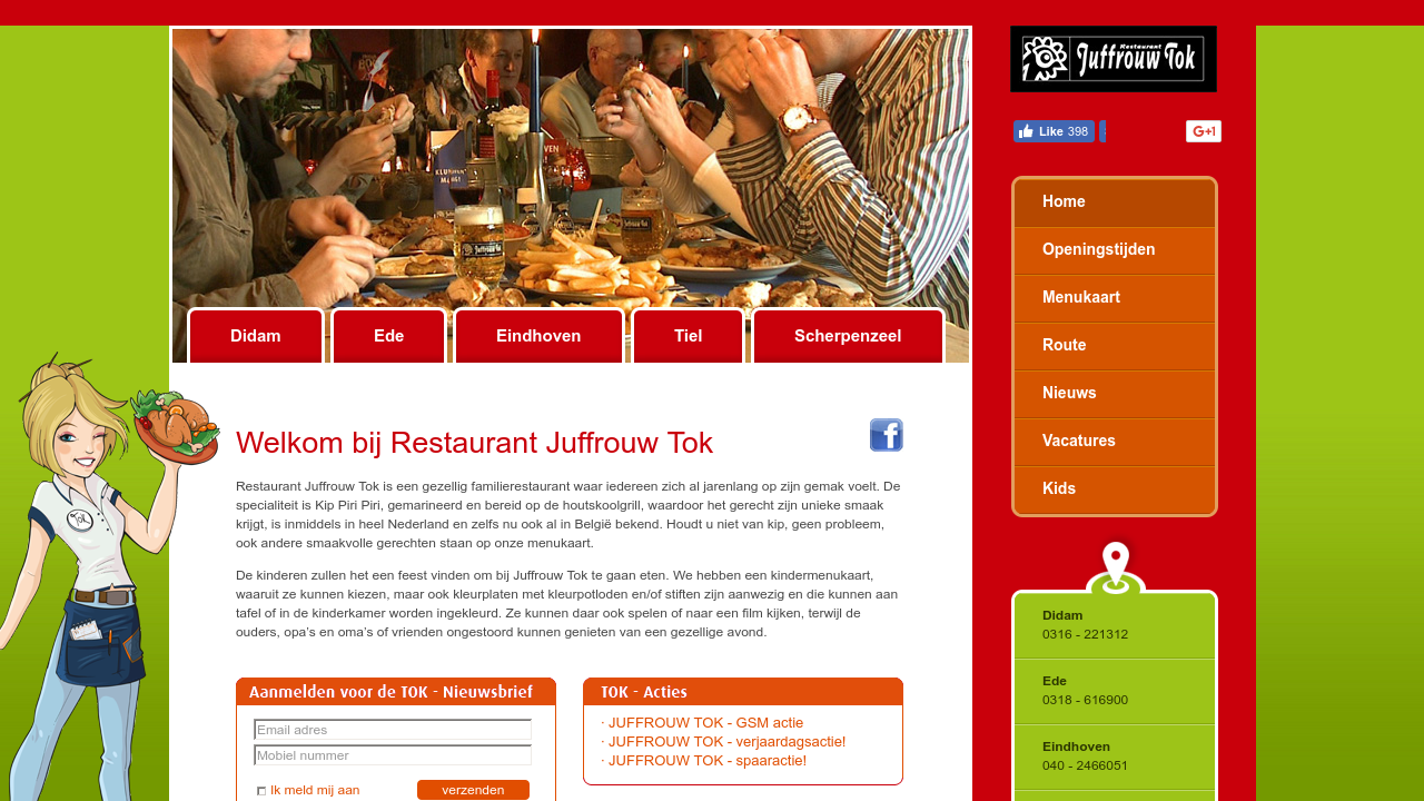 Juffrouw Tok Didam: klantervaringen & recensies