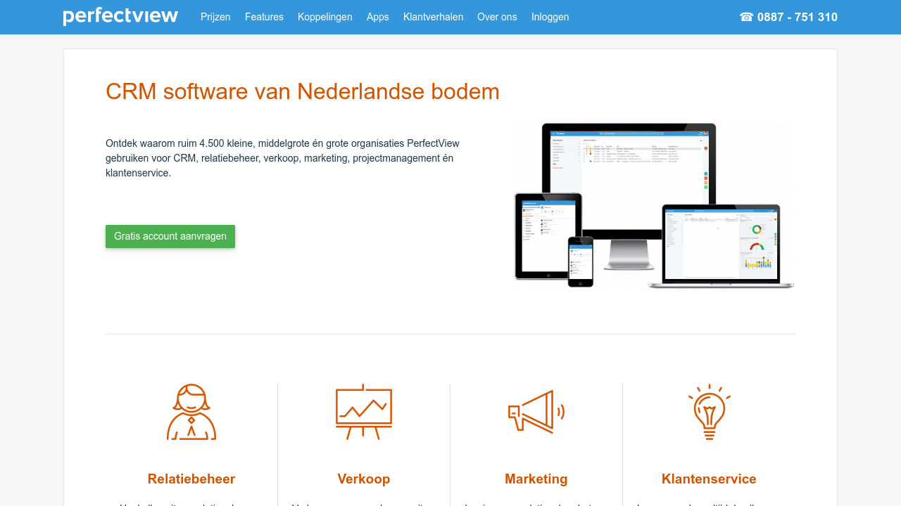 PerfectView CRM BV: klantervaringen & recensies