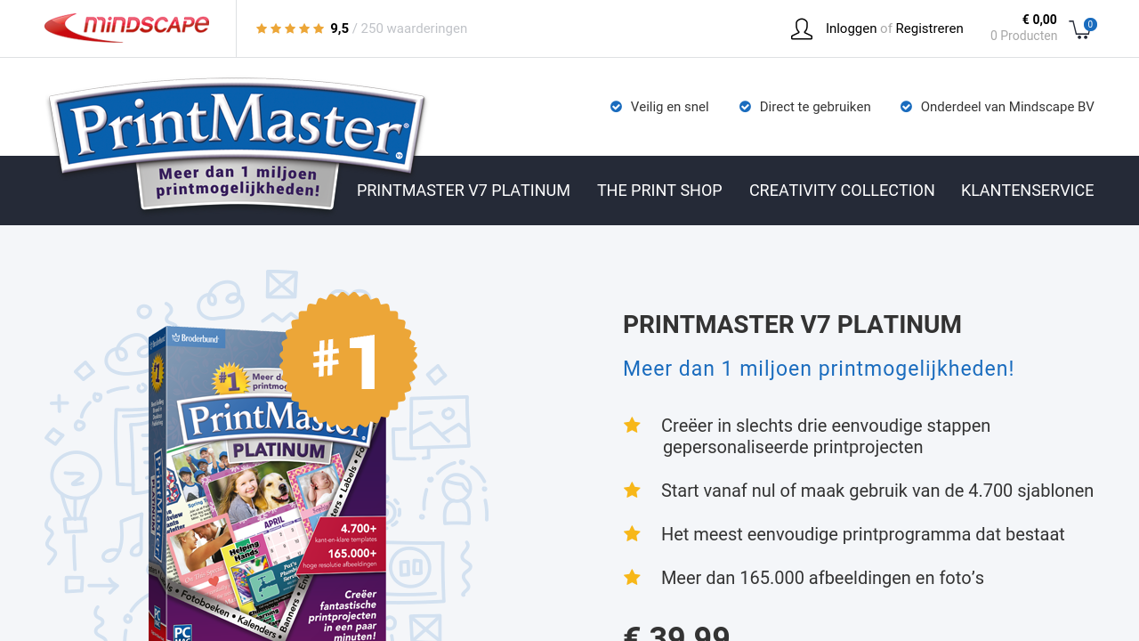 PrintMaster: klantervaringen & recensies