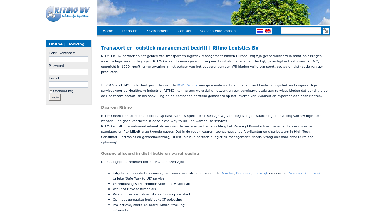 Ritmo Logistics BV: klantervaringen & recensies