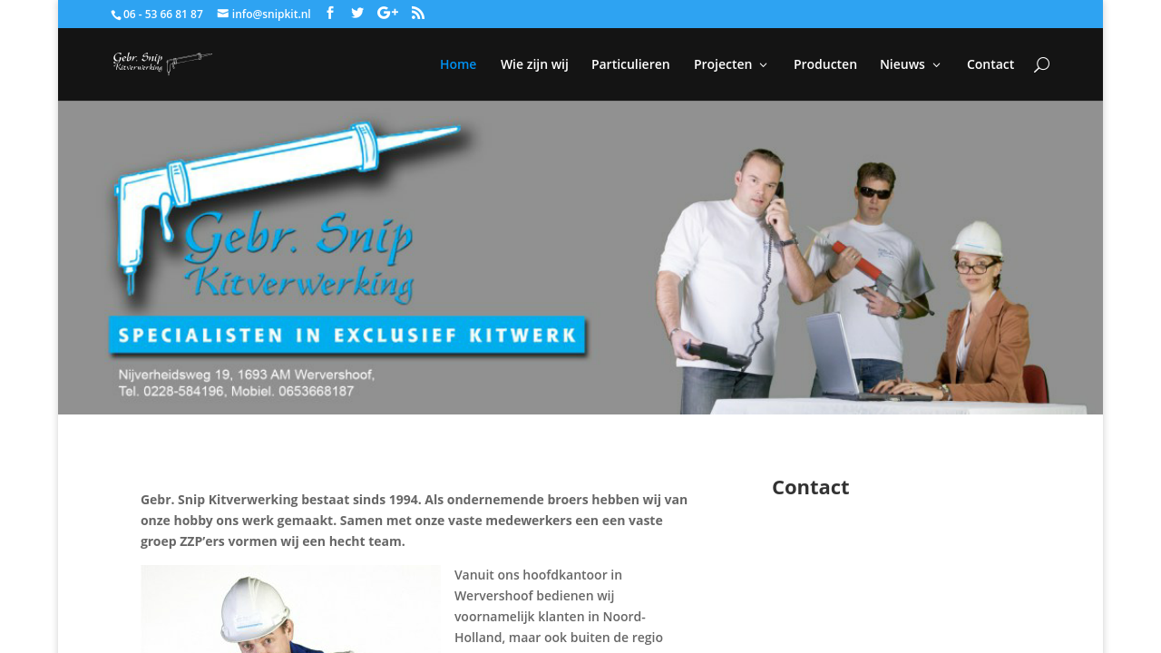 Snip Kitverwerking VOF Gebroeders: klantervaringen & recensies