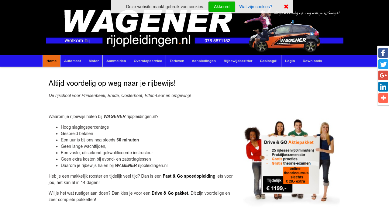Wagener Rijopleidingen: klantervaringen & recensies